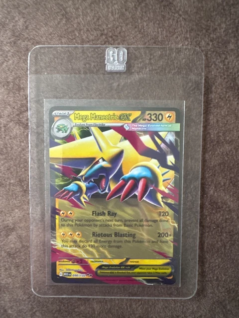 POKEMON TCG MEGA Evolution - Mega Manectric EX 050/132 Double Rare £1. ...