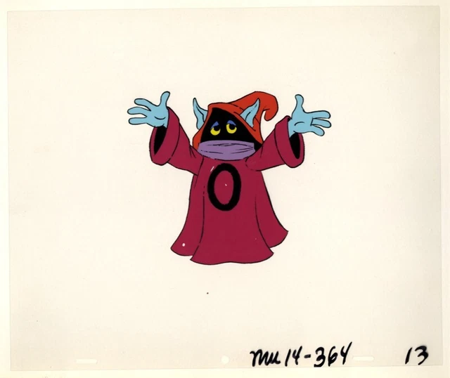 He Manshe Ra Masters Of The Universe Orko Animation Cel Chipped Eur