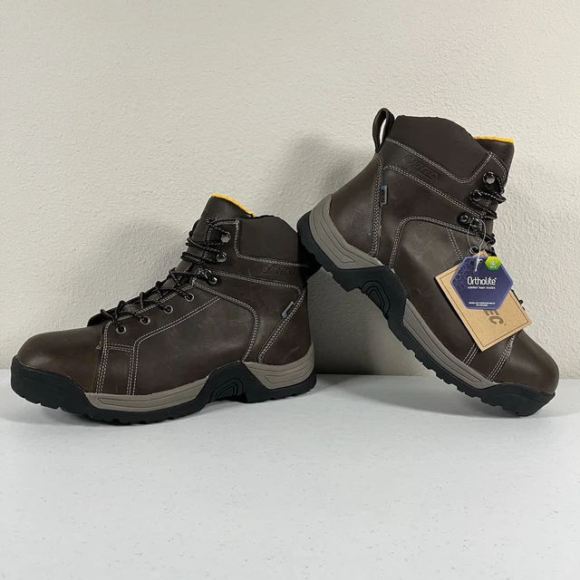 HI-TEC TRENCHER 6& Soft Toe Work Boots Brown Mens Size 14X £24.76 ...