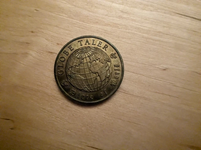 GLOBE TALER BERLINER Fernsehturm 1969-1999 Gedenkmünze Medaille Piece ...