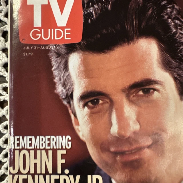 TV GUIDE JULY 31 1999 - Remembering John F. Kennedy Jr £6.18 - PicClick UK