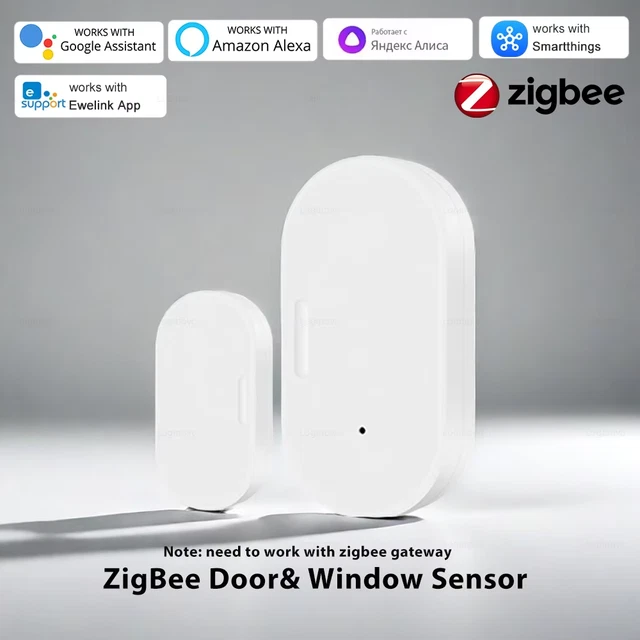 EWELINK ZIGBEE DOOR Window Sensor Open Closed Detector Security Entry ...