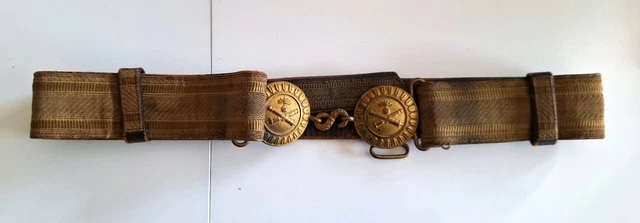 CEINTURON OFFICIER ARTILLERIE modèle 1931 FRANCE 40 ww2 EUR 57,00 ...