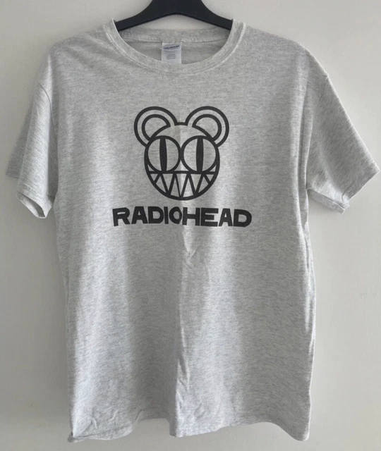 T-SHIRT RADIOHEAD ROCK Band Merch taille moyenne Thom Yorke EUR 20,50 ...