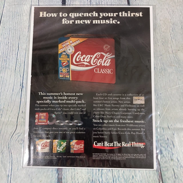VINTAGE 1967 COCA-COLA / Coke Soda Genuine Magazine Advertisement Print ...