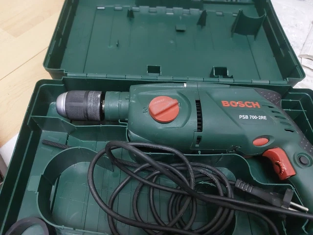 SCHLAGBOHRMASCHINE BOSCH PSB 700-2RE im Originalkoffer EUR 60,00 ...