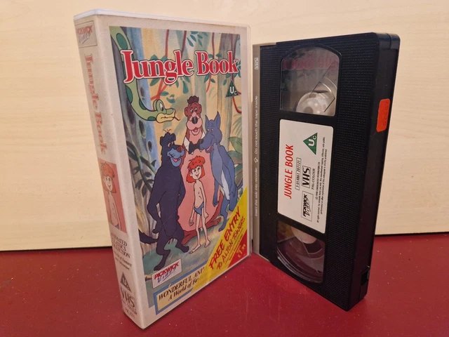 JUNGLE BOOK - Animated - Pickwick Video - PAL VHS Video Tape (A345) £2. ...