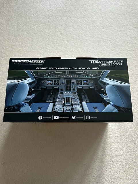 THRUSTMASTER TCA OFFICER Pack Airbus Edition Flight Simulation Package ...