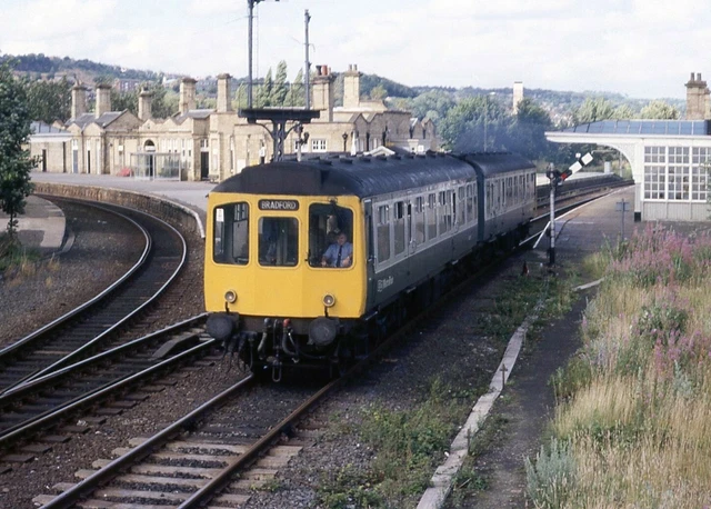 BRITISH RAIL CLASS 110 Calder Valley DMU Railway Photo - Shipley ...