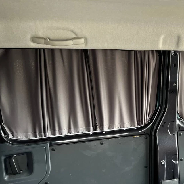 PEUGEOT EXPERT CAMPERVAN Self Build Conversion 2 x Black out Window ...