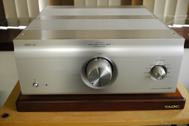 AMPLIFICATORE INTEGRATO DENON USATO PMA-SX1 UHC MOS circuito pull ...