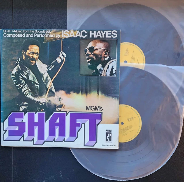 ISAAC HAYES SHAFT 1971 Orig AU Soundtrack Release 2 x 12" Vinyl LP Set ...