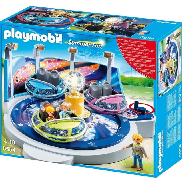 PLAYMOBIL SUMMER FUN 5554 Breakdancer Lichteffekte Jahrmarkt Kirmes EUR ...