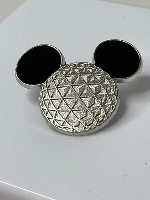 DISNEY EPCOT SPACESHIP Earth Icon Mickey Mouse Head Ears WDW Parks Pin ...