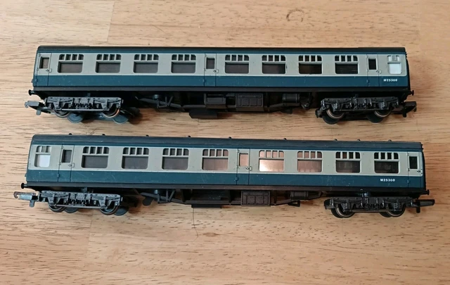 LIMA X2 Corridor Coach M25308 BR Blue/Grey, no box £1.16 - PicClick UK