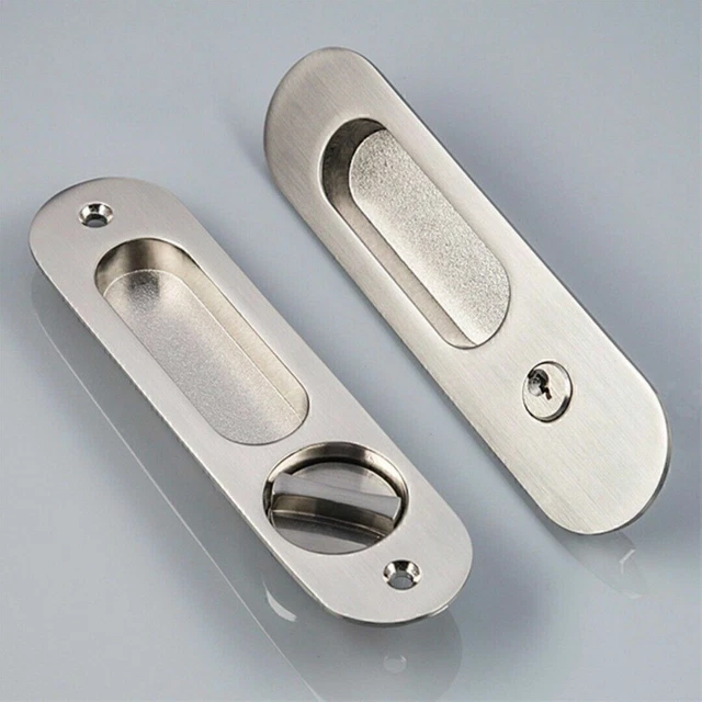 RECESSED INVISIBLE SLIDING Door Lock Sliding Gates Hook Lock Mortise ...
