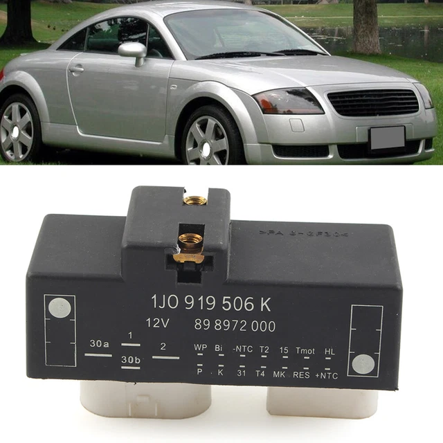 RADIATOR COOLING FAN Control Module For VW Jetta Beetle Golf For Audi ...