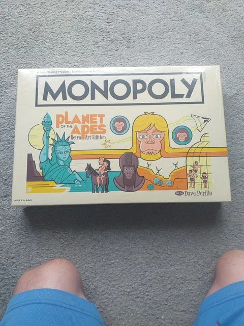 PLANET OF THE Apes Retro Art Edition Monopoly £60.00 - PicClick UK