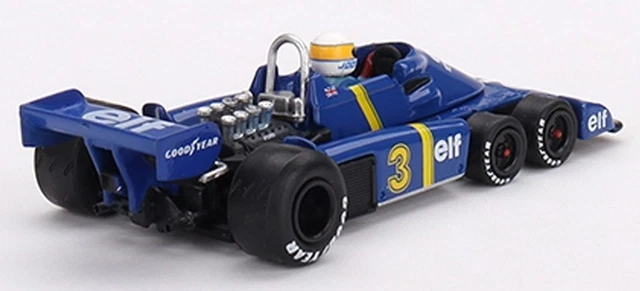 TSM MINI GT 1/64 Tyrrell P34 1976 F1 Swedish GP Winner #3 J. Scheckter ...