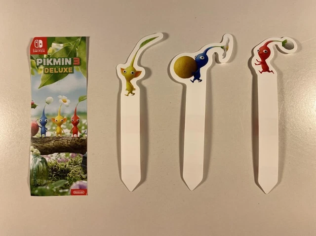 PIKMIN 3 DELUXE Plant Tags Gardening Labels Switch $9.50 - PicClick AU