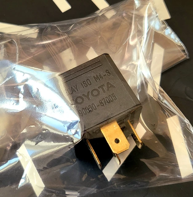 NEW GENUINE TOYOTA LEXUS BOSCH RELAY 90080-87005 0332019167 £37.68 ...
