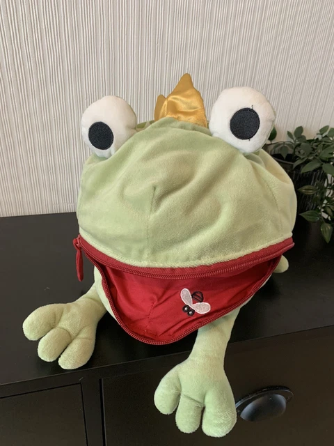 IKEA MINNEN GRODA Frog Pyjama Case Soft Toy 13"Aprox £12.50 - PicClick UK