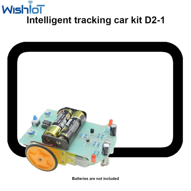 DIY INTELLIGENT TRACKING Smart Car Kit TT Motor Electronic Toys Gift $7 ...