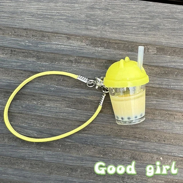 JAKESPECIAL – MINIATURE Pearl Milk Tea Keychain in Purple EUR 27,59 ...