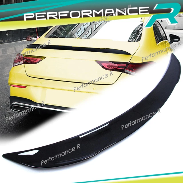 SCHWARZ SPOILER HECKFLÜGEL für Mercedes Benz CLA Kl. C118 W118 CLA45 ...
