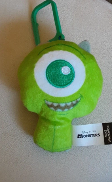 DISNEY MONSTERS INC. MIKE WAZOWSKI KEYCHAIN CLIP 4" Disney Pixar £7.76 ...