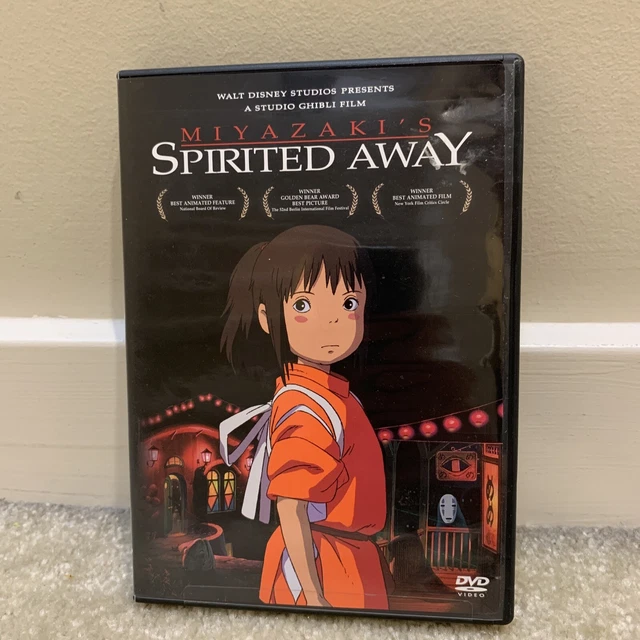 SPIRITED AWAY JAPANESE Anime Movie DVD Studio Ghibli Film Hayao ...
