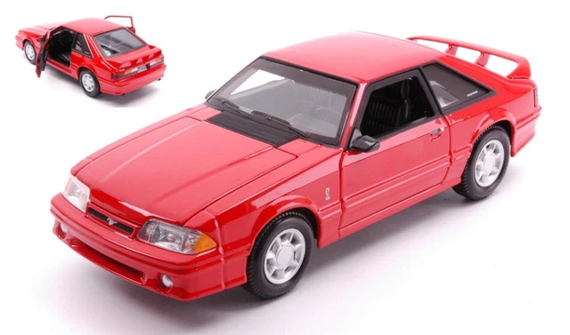 VEHICLE MODEL 1:24 Scale FORD MUSTANG SVT COBRA Diecast Collection £22. ...
