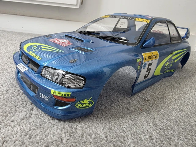TAMIYA 1/10 TT-02 Subaru Impreza WRC Monte Carlo 99 Bodyshell and Wheels £45.40 - PicClick UK