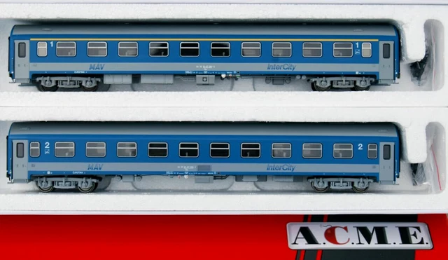 ACME 55109, MAV "InterCity" Set n°2 Carrozze 1/a e 2/a Classe Tipo Y Raba, (fs) EUR 219,00 ...