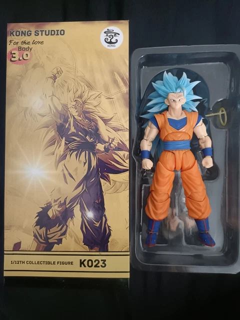 SH S.H. FIGUARTS Kong 23 SS3 SSJ3 Super Saiyan 3 Blue Goku Dragon Ball Z Figure £79.50 - PicClick UK