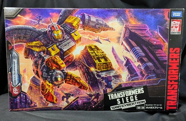 FIGURINE TRANSFORMERS SIEGE SG-39 Omega Supreme Takara Tomy EUR 589,63 ...