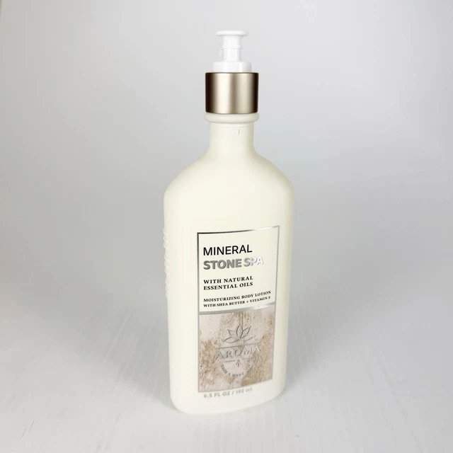 BATH & BODY Works Mineral Stone Spa Moisturizing Body Lotion Aroma 6.5 ...