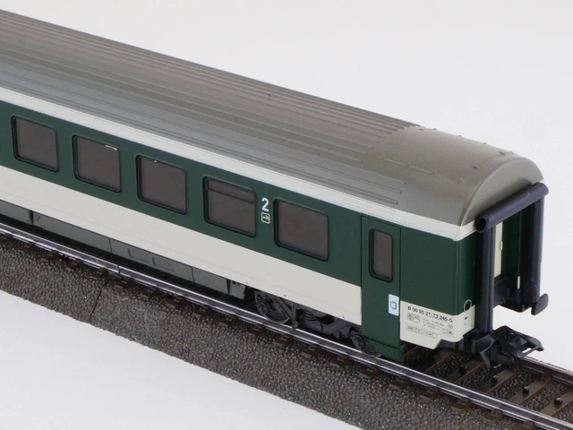 MÄRKLIN 29859 ONLY Express Train Wagon 2. Class SBB AC H0 Kkk 1706-09 ...