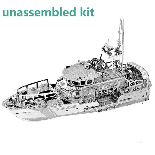 1/100 3D METAL Lifeboat Model Military Ship Craft Scene Display ...