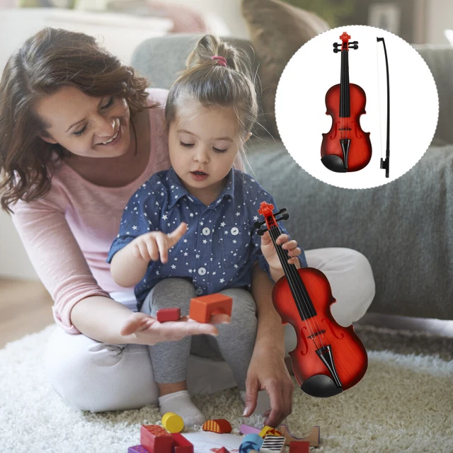 KIDS VIOLIN TOY Antique Violins Stringed Musical Instruments Handheld ...