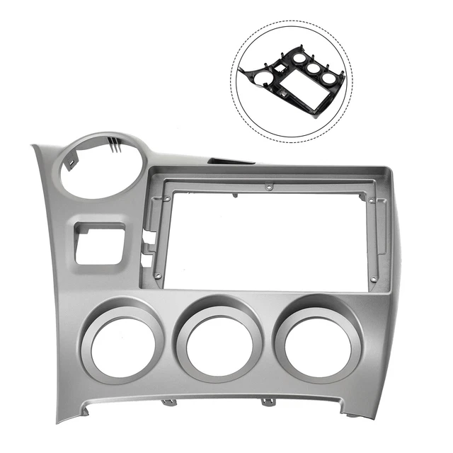 PANNELLO TELAIO AUTO radio stereo fascia 9 pollici argento per Toyota ... PANNELLO TELAIO AUTO radio stereo fascia 9 pollici argento per Toyota ...