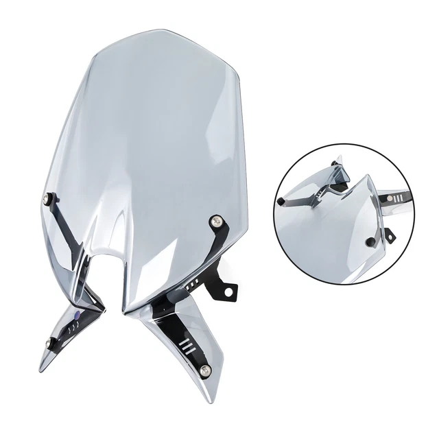 WINDSHIELD WINDSCREEN FIT for DUCATI Monster 937 / 950 2021-22 Gray ...