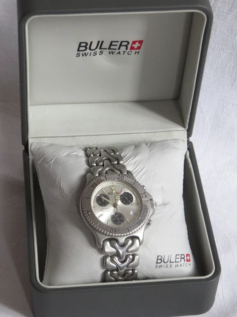 BULER SWISS WATCH Chronograph Herren Armbanduhr Uhr EUR 139,00 ...