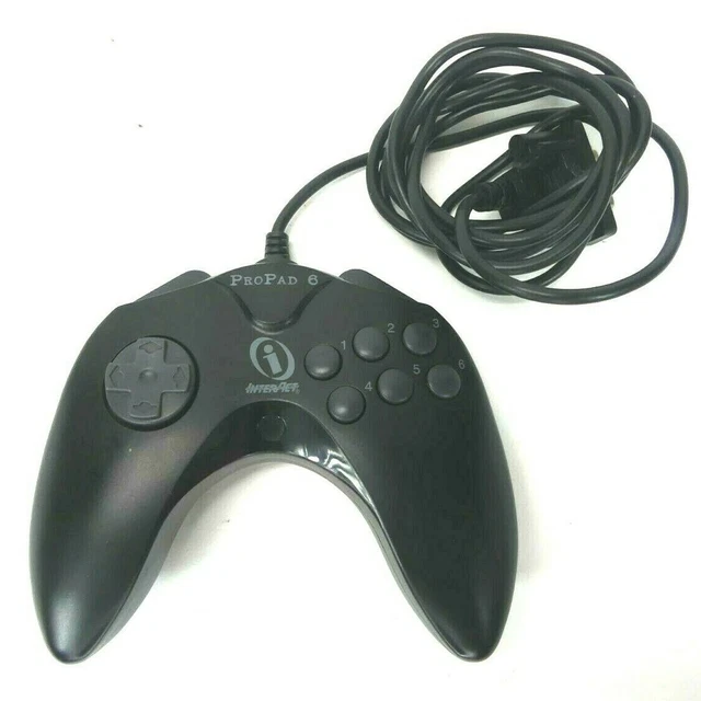 INTERACT PROPAD 6 GamePro Gear PC Serial Port 15 Pin Works great $8.95 ...