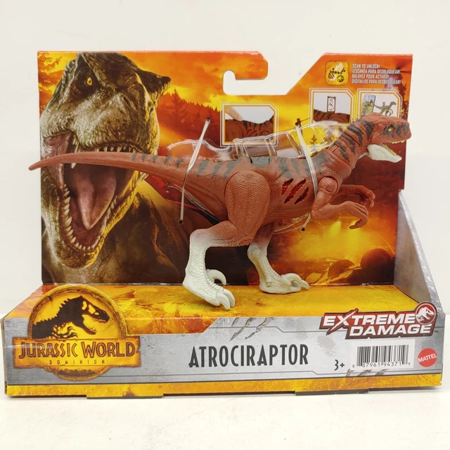 JURASSIC WORLD DOMINION Atrociraptor Extreme Damage Dino Mattel 2021 ...