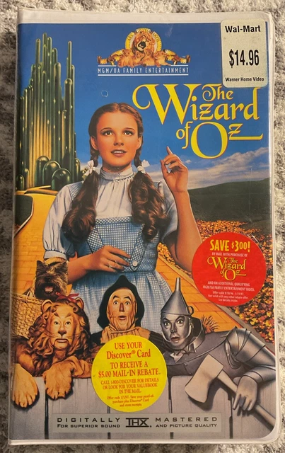 THE WIZARD OF Oz VHS MGM Brand New £8.36 - PicClick UK