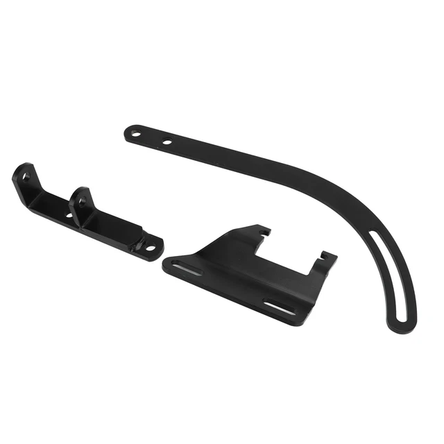 ALTERNATOR BRACKET SET 3pcs SWP Alternator Bracket Kit Acier Noir Pour ...