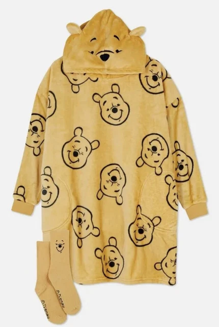 PRIMARK DISNEY WINNIE The Pooh Soft Fluffy Snuddie In Box Size M-L NEW ...