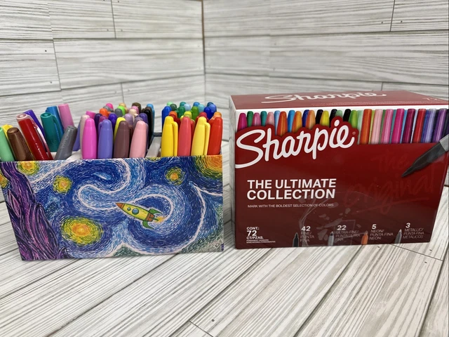 SHARPIE PERMANENT MARKERS Ultimate Collection Fine; Ultra Fine Assorted ...