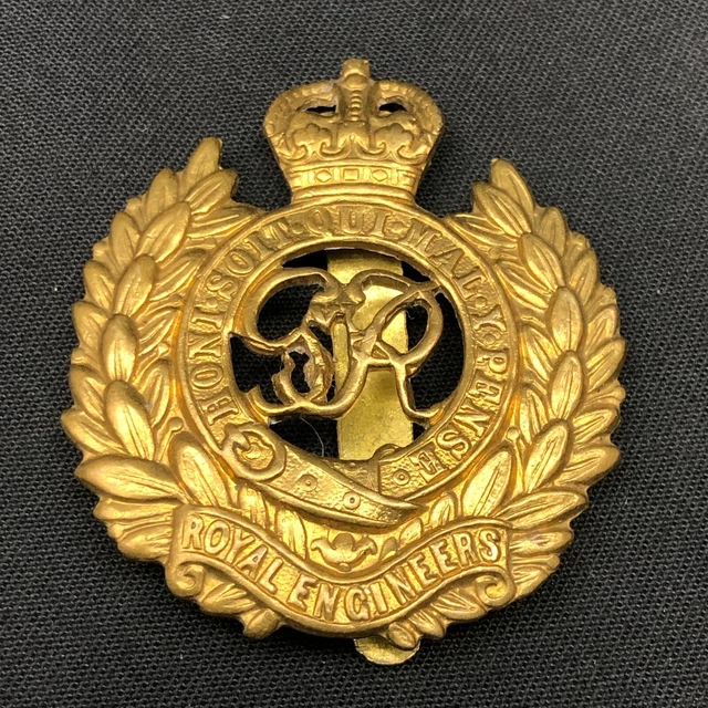 ORIGINAL WW2 BRITISH Army Cap Badge - Royal Engineers £11.99 - PicClick UK